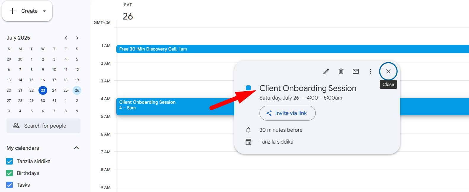 How to Integrate Google Meet/Calendar with Timetics – Arraytics