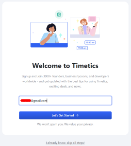 Onboarding – Arraytics